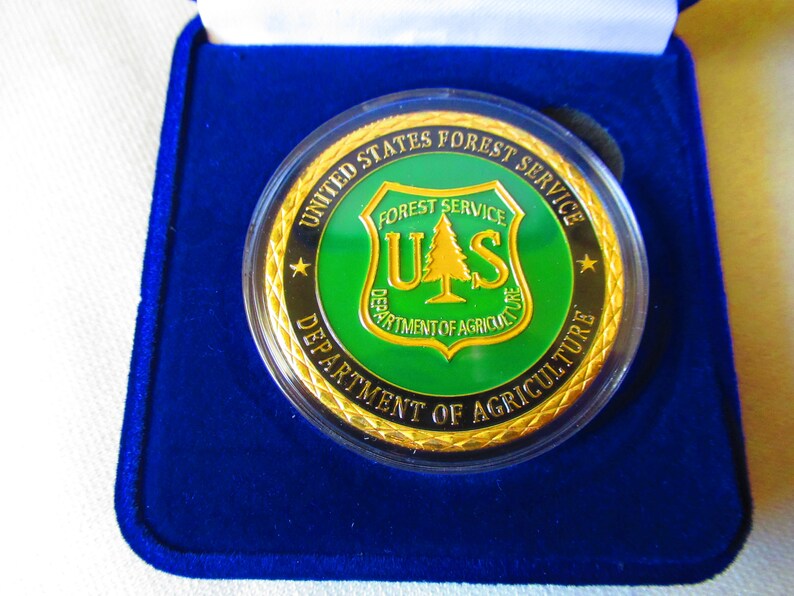 United States Forest Service Challenge Coin - Etsy