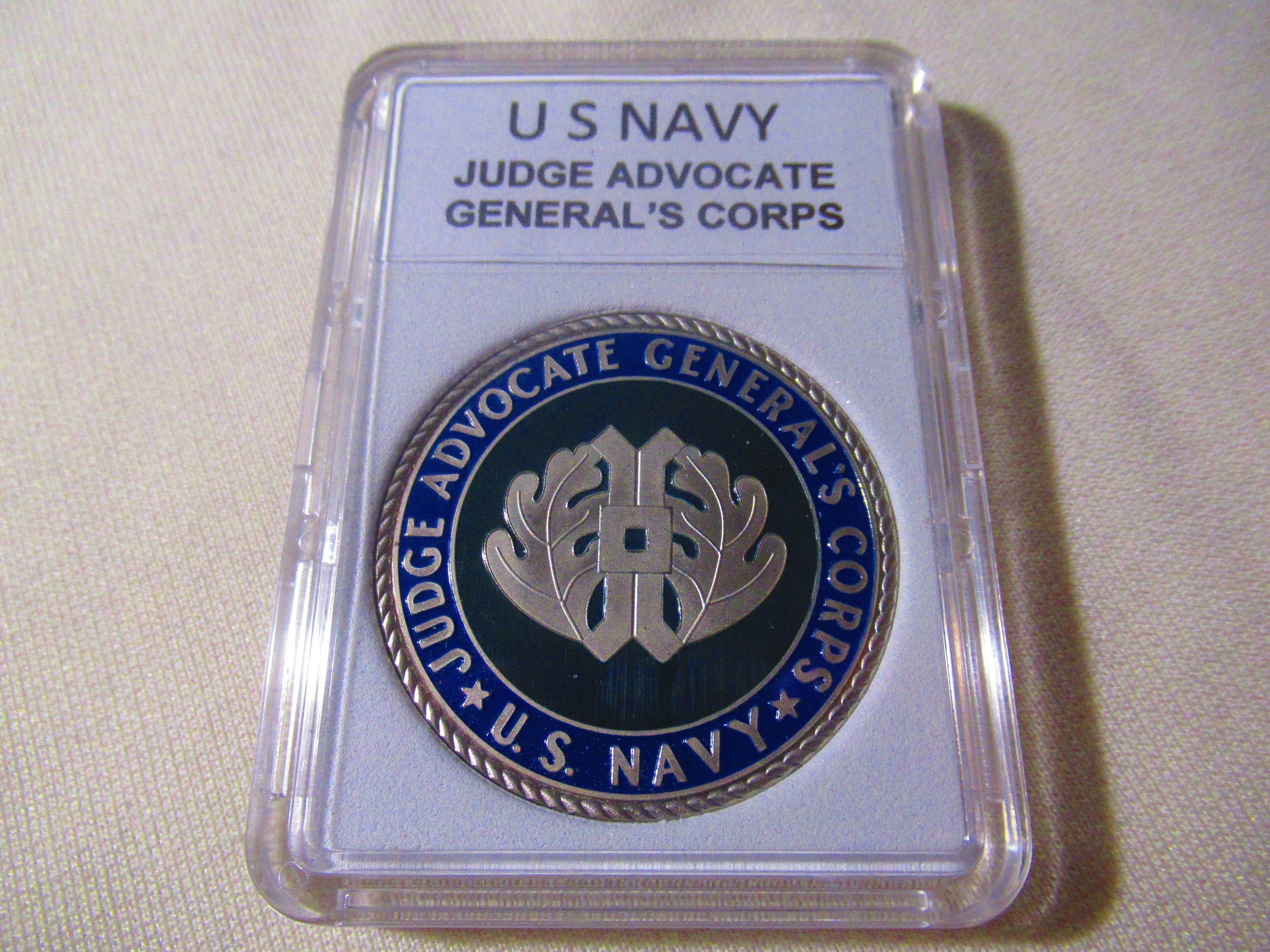 U S Navy (JAG) Judge Advocate General's Corps Challenge Coin - Etsy