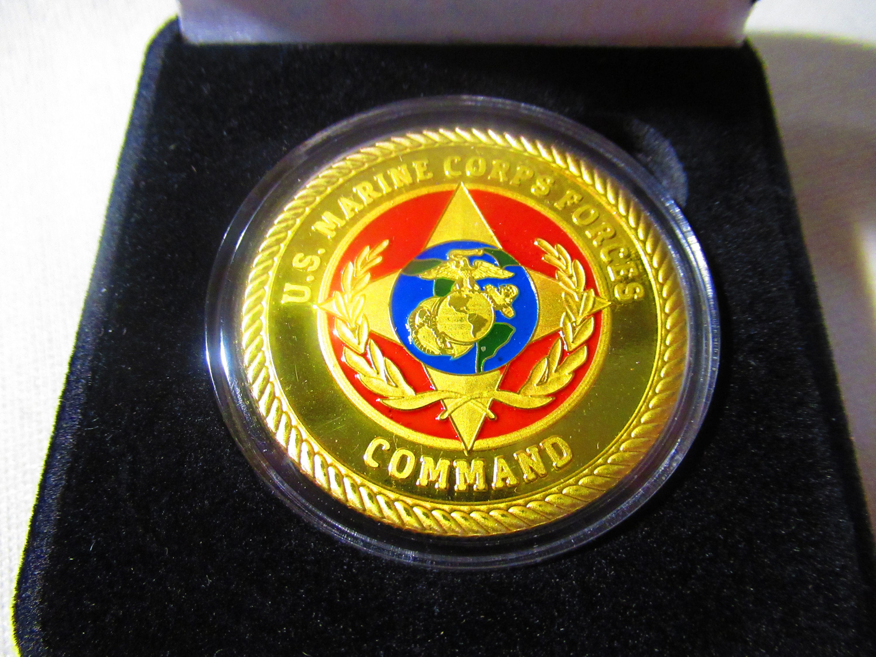U S Marine Corps FORCES COMMAND Challenge Coin | Etsy