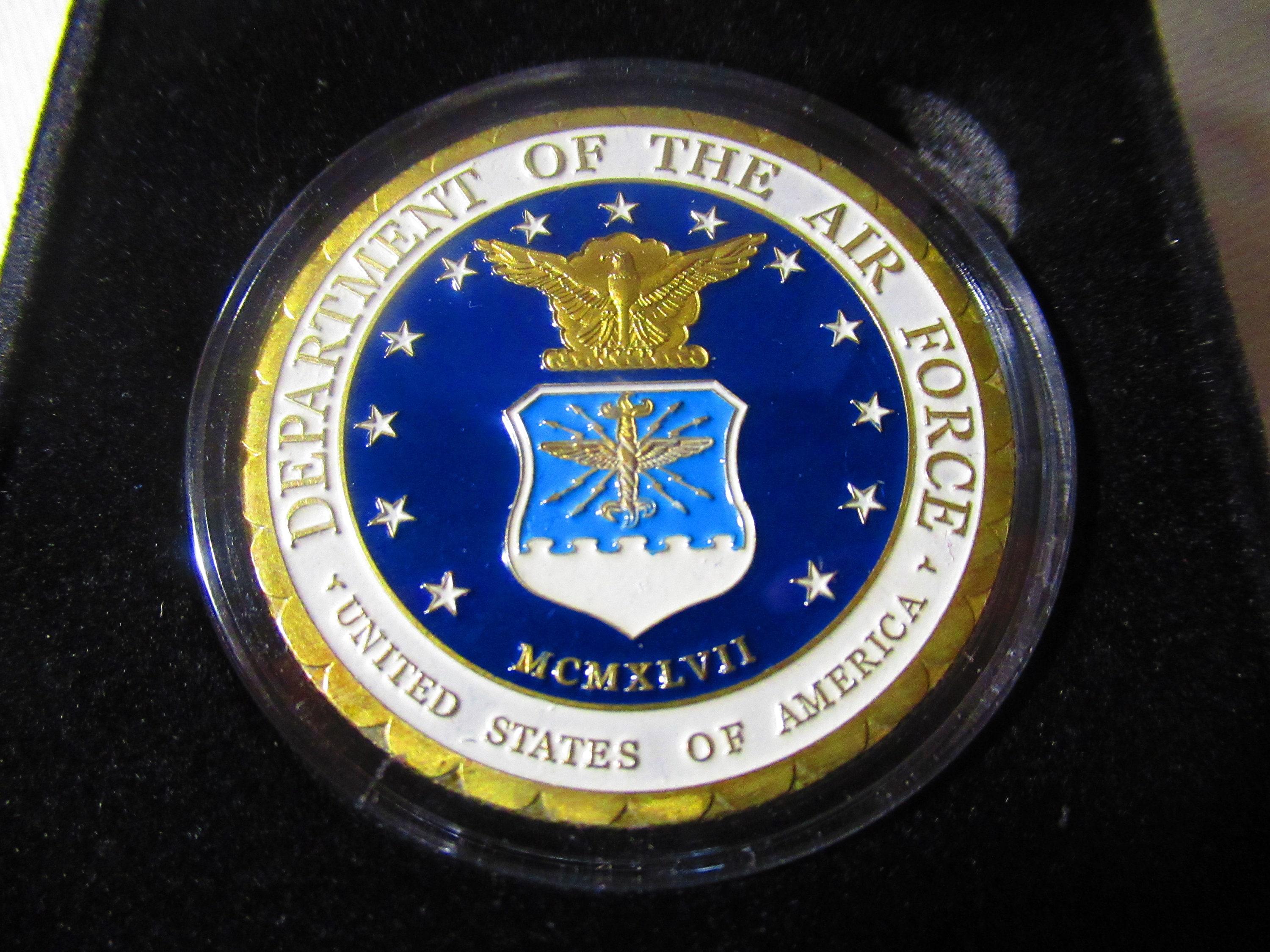 U S AIR FORCE Logo Challenge Coin | Etsy