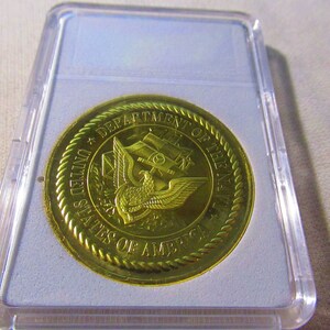 U S Navy - USS Leyte Gulf / CG-55 Challenge Coin - Etsy