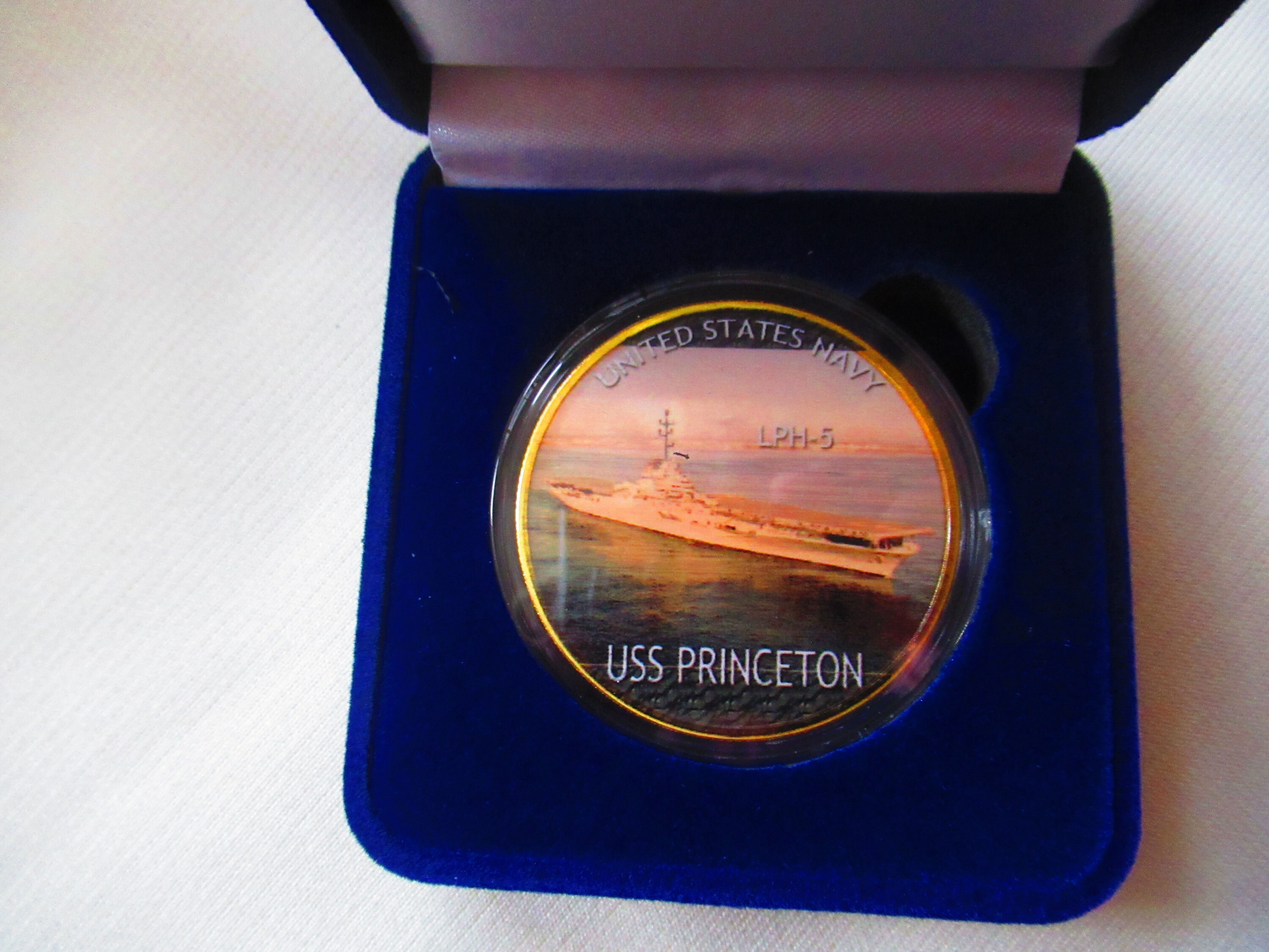 U S Navy - USS PRINCETON (LPH-5) Challenge Coin - Etsy
