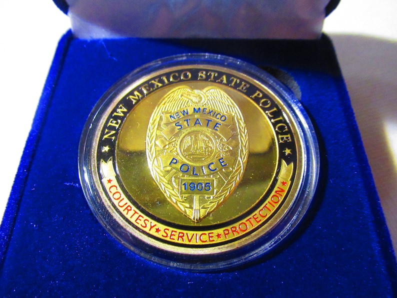 NEW MEXICO State Police Challenge Coin - Etsy
