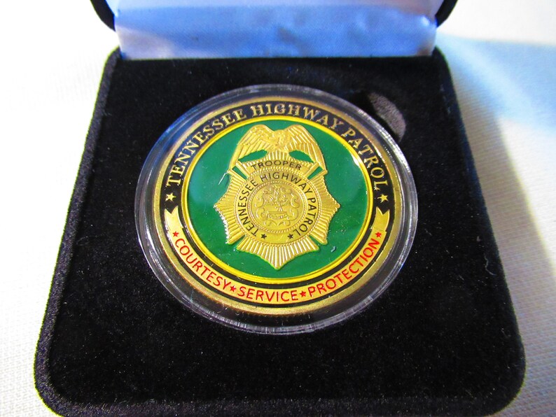 TENNESSEE HIGHWAY PATROL Challenge Coin - Etsy