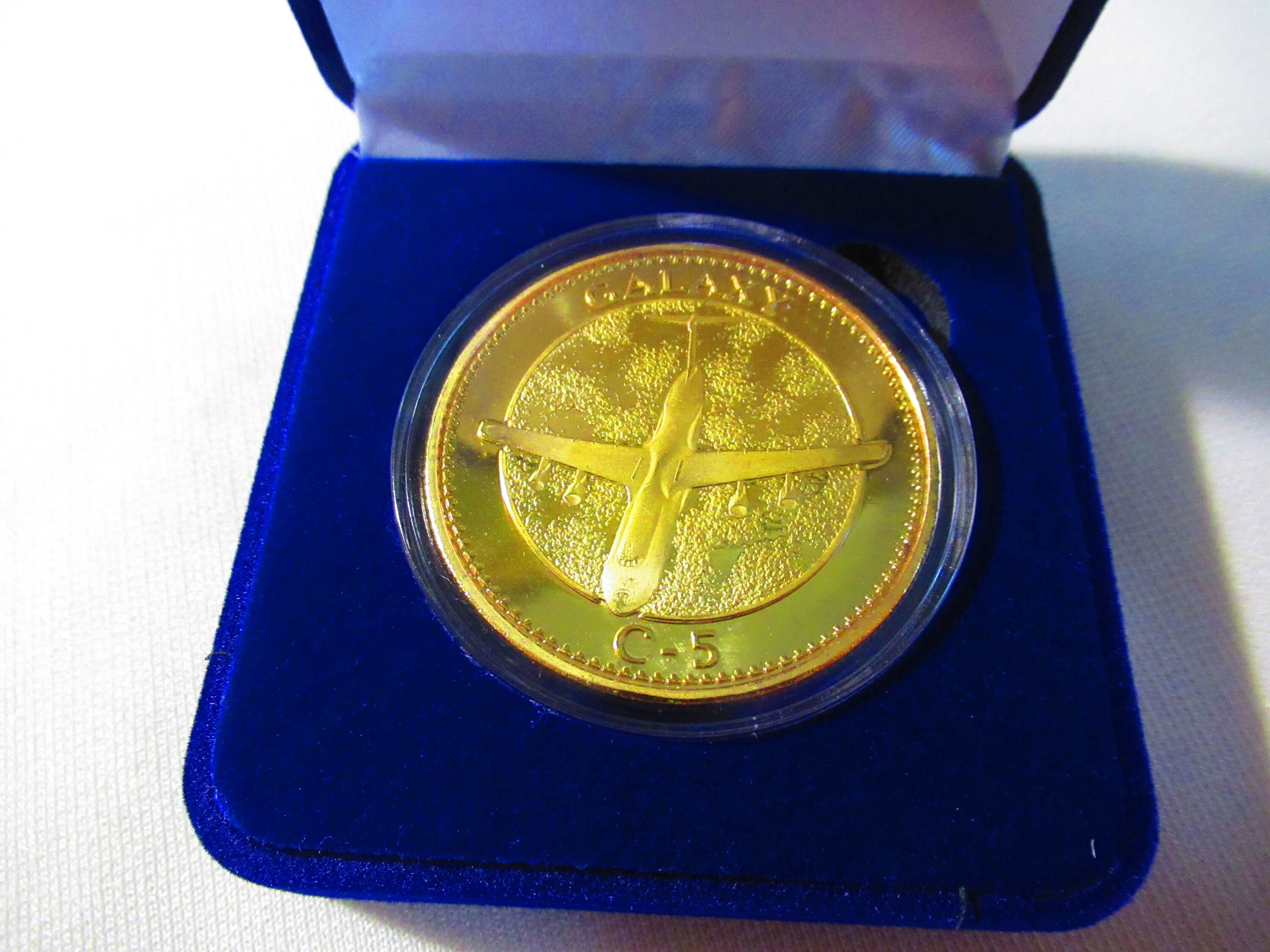 U S AIR FORCE C-5 GALAXY Challenge Coin | Etsy