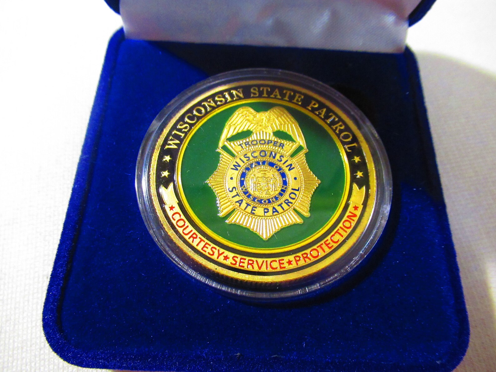 WISCONSIN STATE PATROL Challenge Coin - Etsy