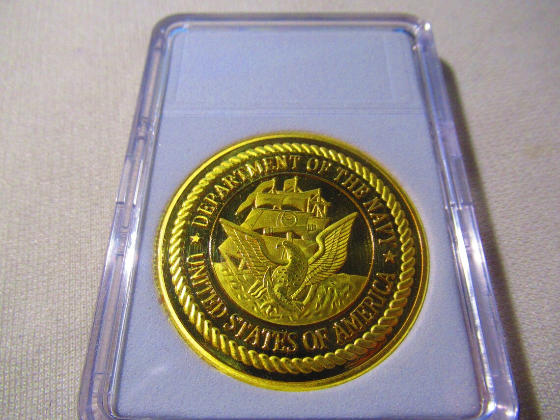 U S NAVY - USS Wichita (AOR-1) Challenge Coin - Etsy