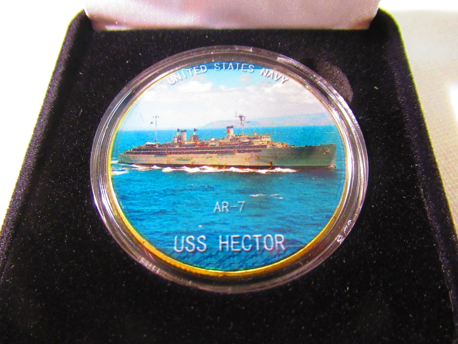 U S Navy - USS HECTOR AR-7 Challenge Coin - Etsy