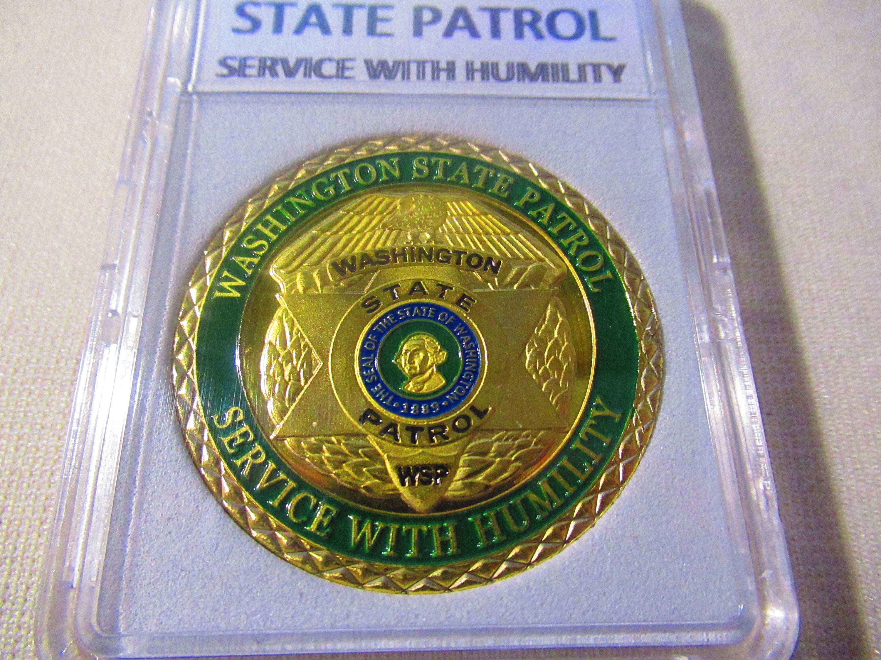 WASHINGTON STATE PATROL Challenge Coin - Etsy