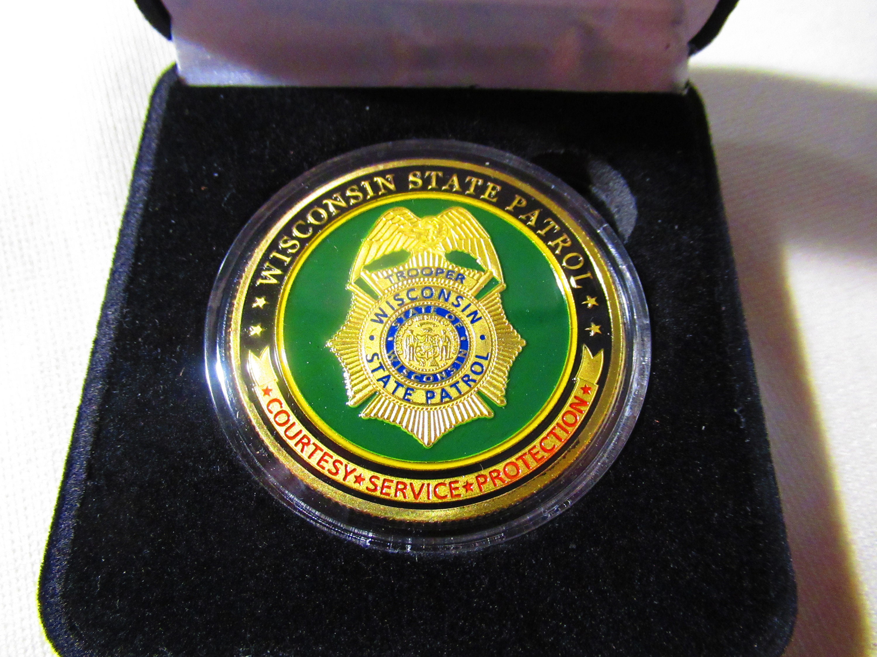 WISCONSIN STATE PATROL Challenge Coin - Etsy