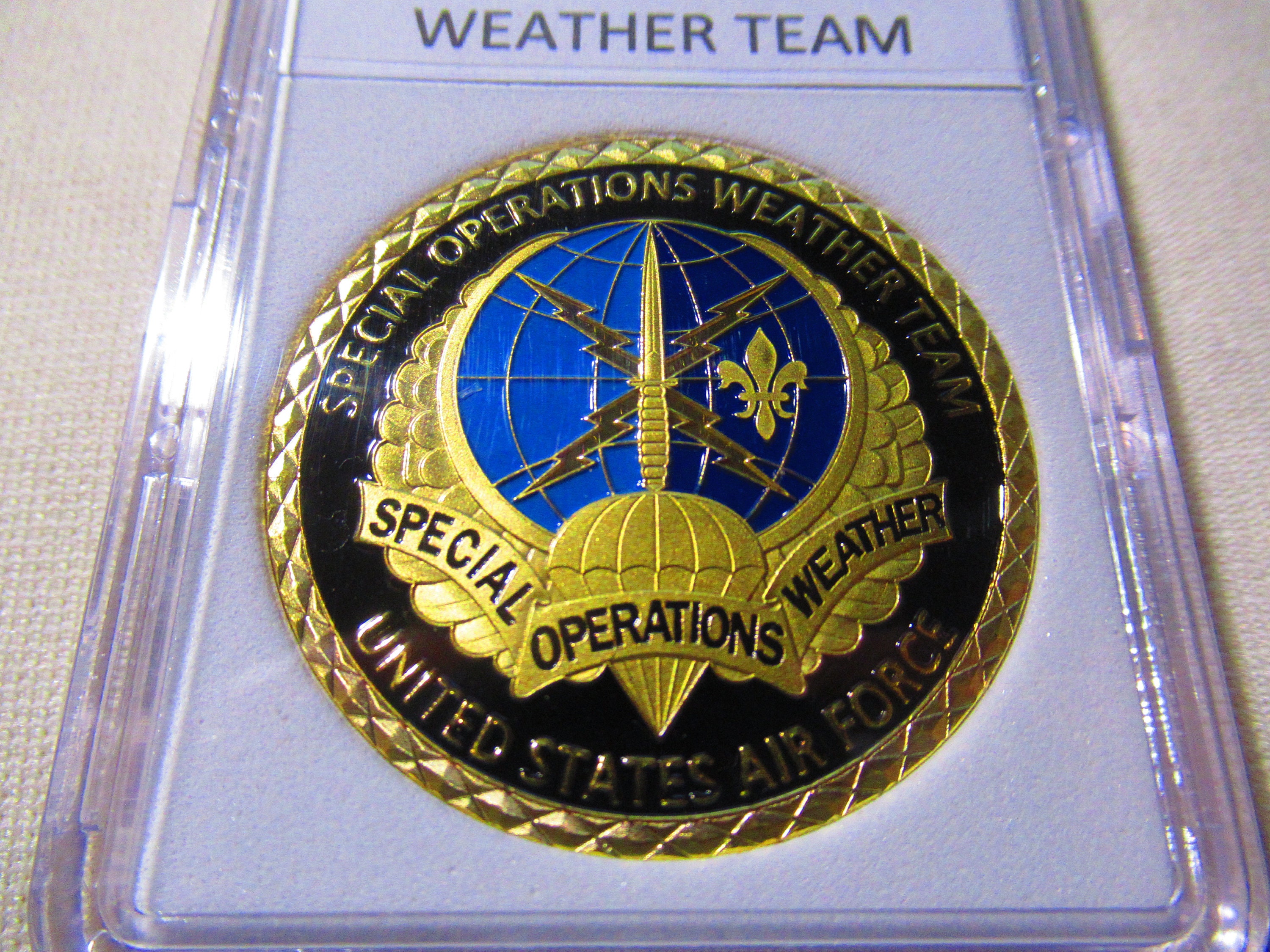 AIR FORCE Special Operations Weather Team Challenge Coin | Etsy