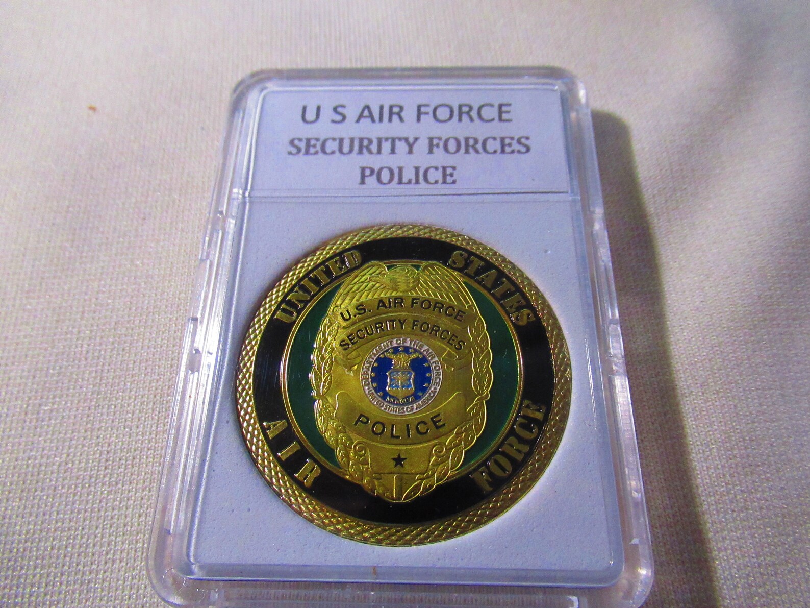 United States Air Force SECURITY FORCES POLICE Challenge Coin | Etsy