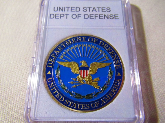 United States Department of Defense Challenge Coin Militaria ...