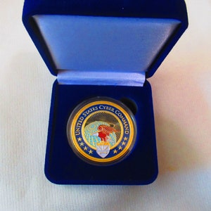United States Cyber Command Challenge Coin - Etsy