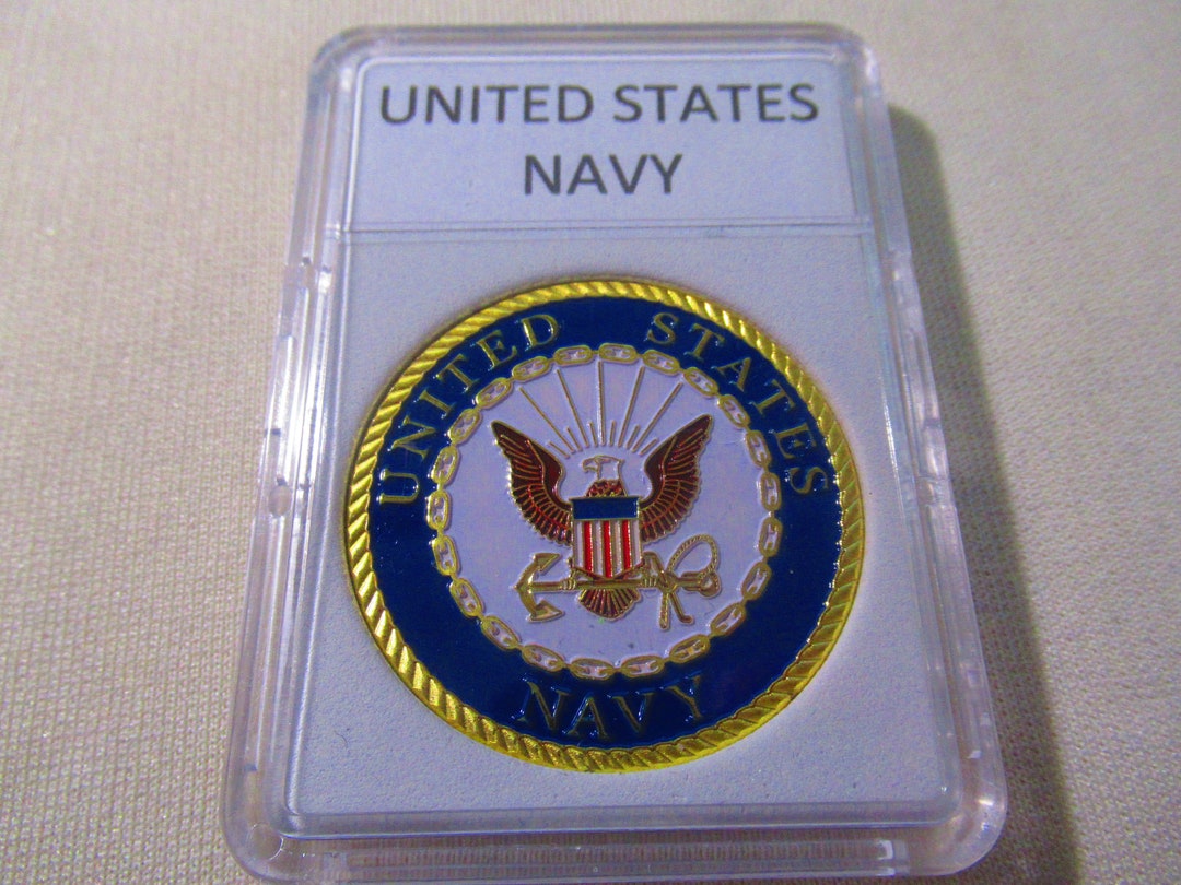 US NAVY Commemorative Challenge Coin - Etsy