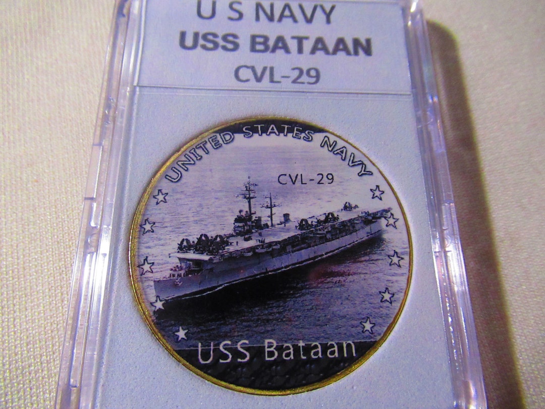 U S Navy - USS BATAAN CVL-29 Challenge Coin - Etsy