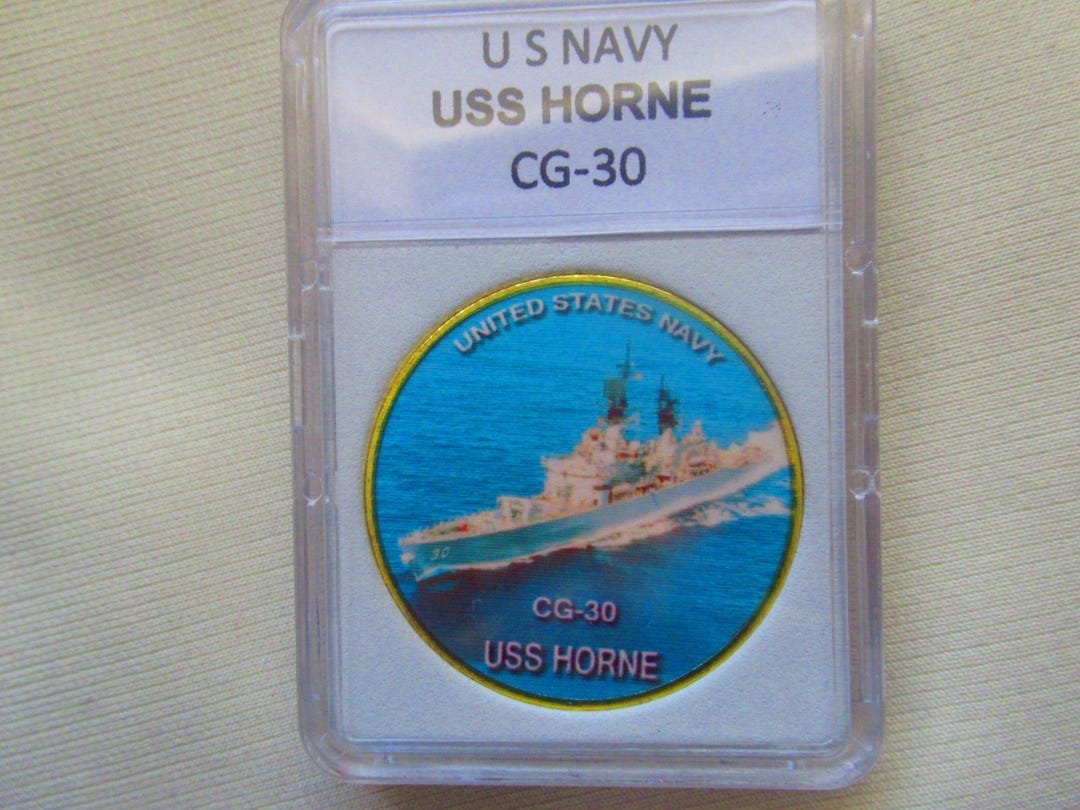 U S Navy - USS HORNE CG-30 Challenge Coin - Etsy
