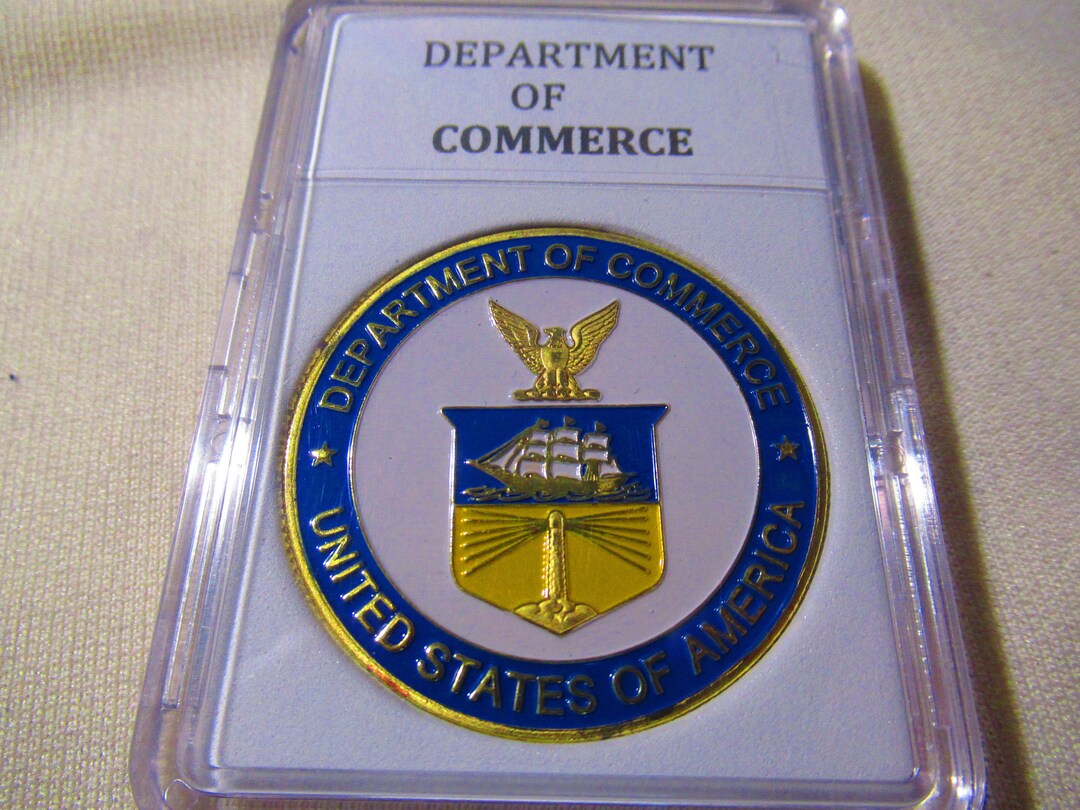 Department of Commerce Challenge Coin - Etsy