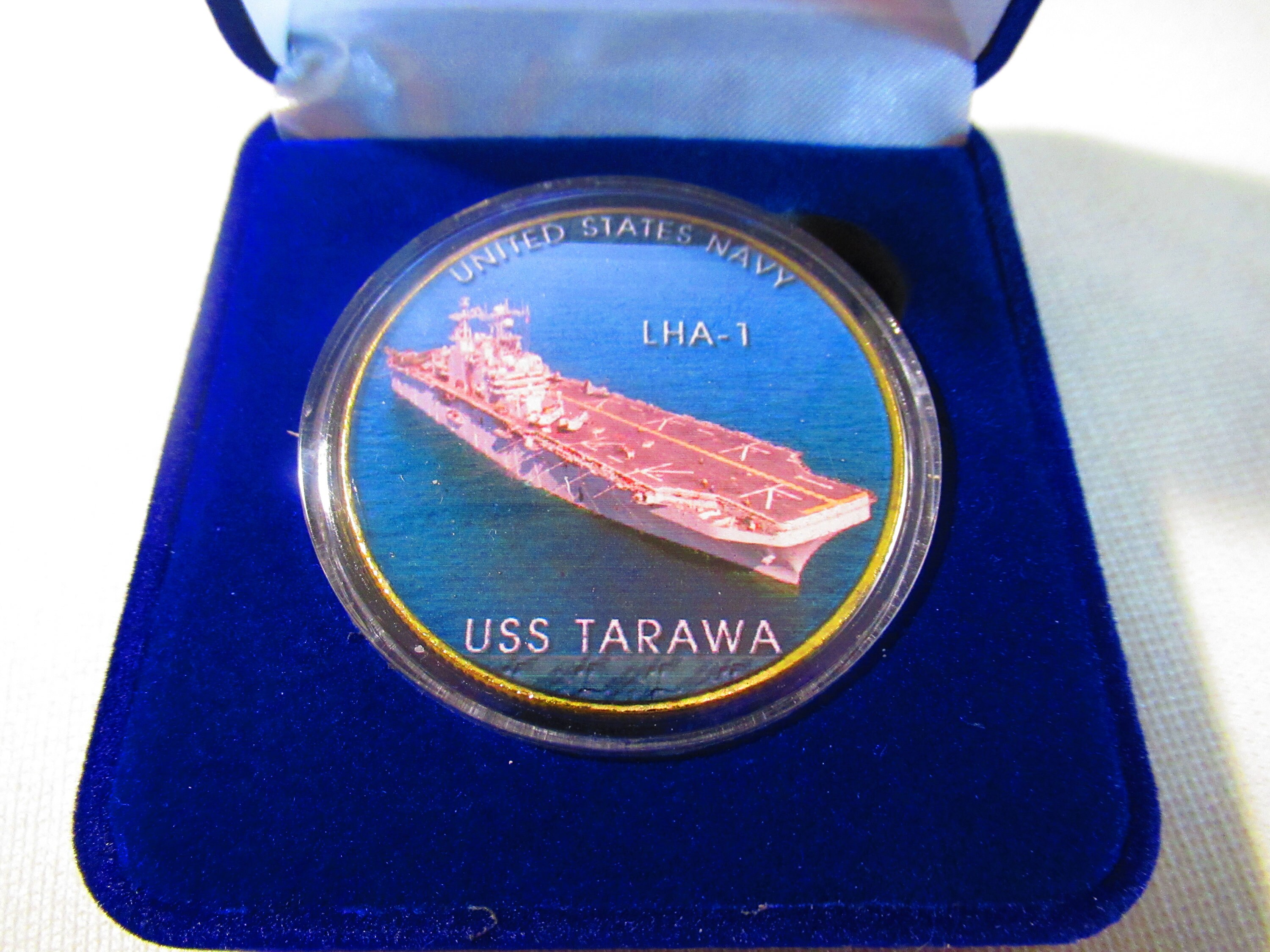 U S Navy - USS TARAWA LHA-1 Challenge Coin - Etsy UK