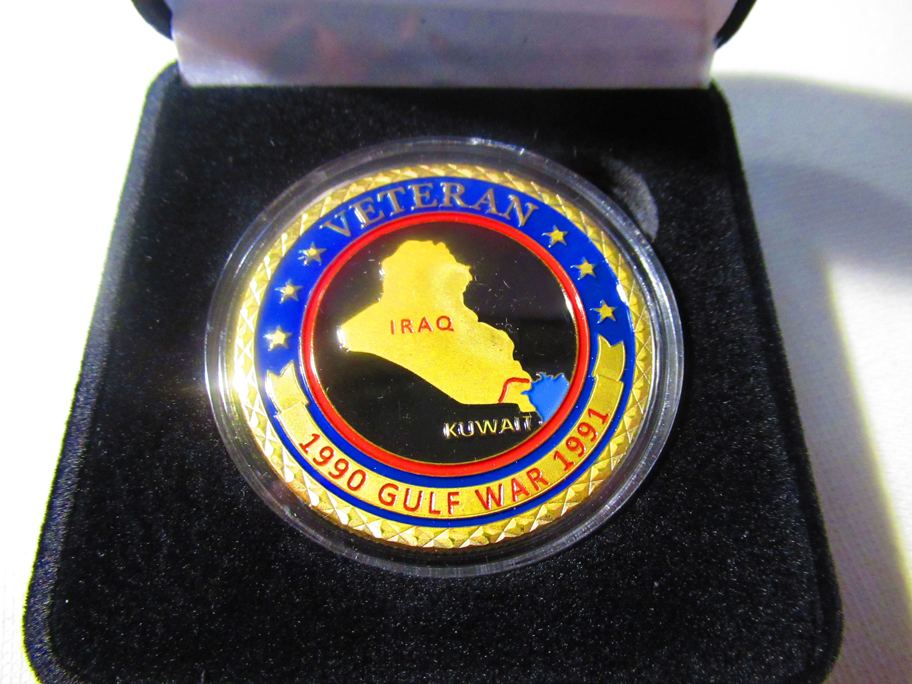 PERSIAN GULF WAR Veteran Challenge Coin - Etsy