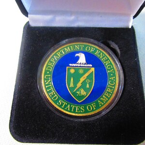 Department of Energy (DOE) Challenge Coin - Etsy