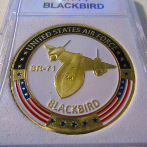 U S Air Force SR-71 BLACKBIRD Challenge Coin - Etsy