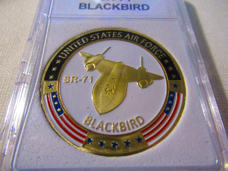 U S Air Force SR-71 BLACKBIRD Challenge Coin - Etsy