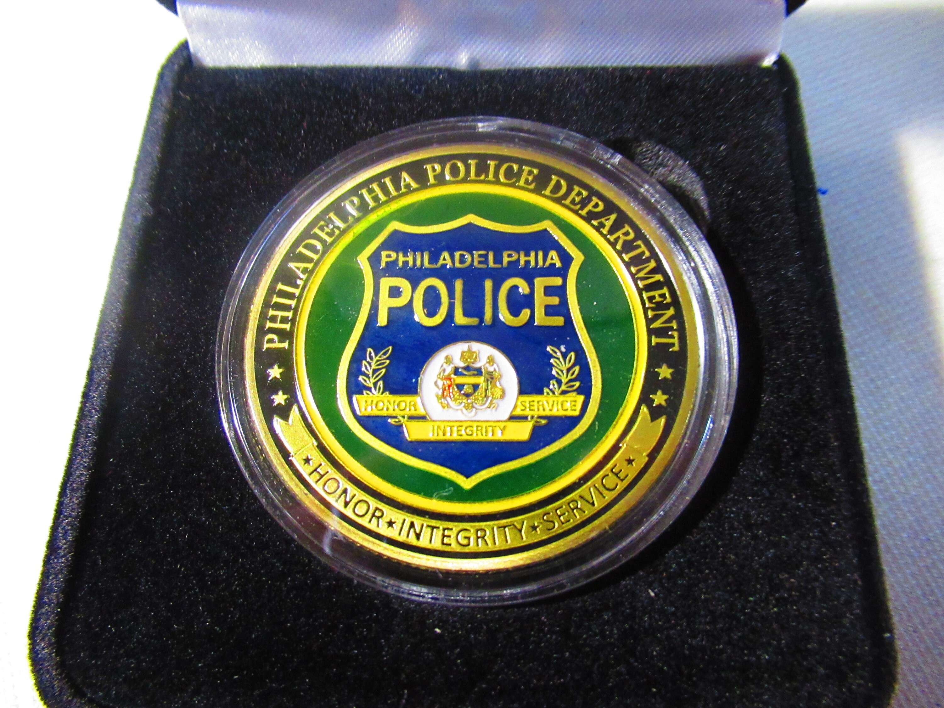 CITY OF PHILADELPHIA Police Dept. Challenge Coin - Etsy