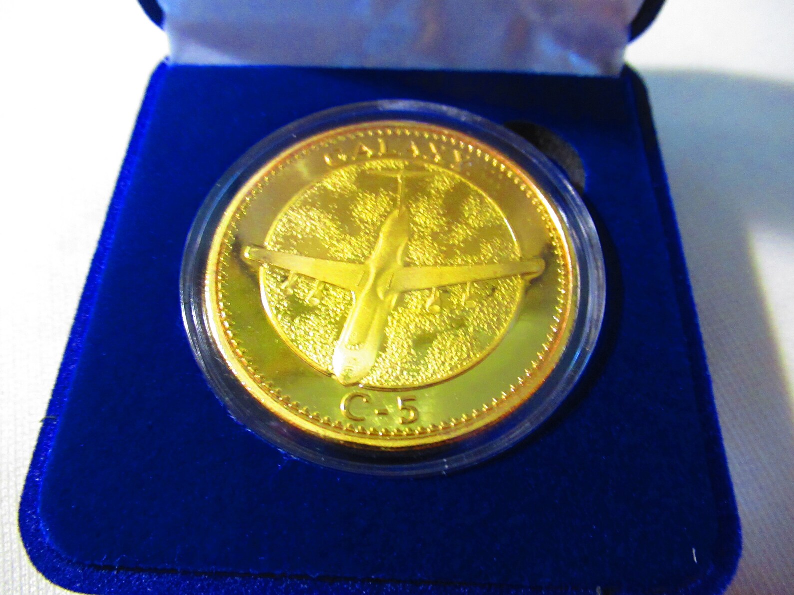 U S AIR FORCE C-5 GALAXY Challenge Coin | Etsy