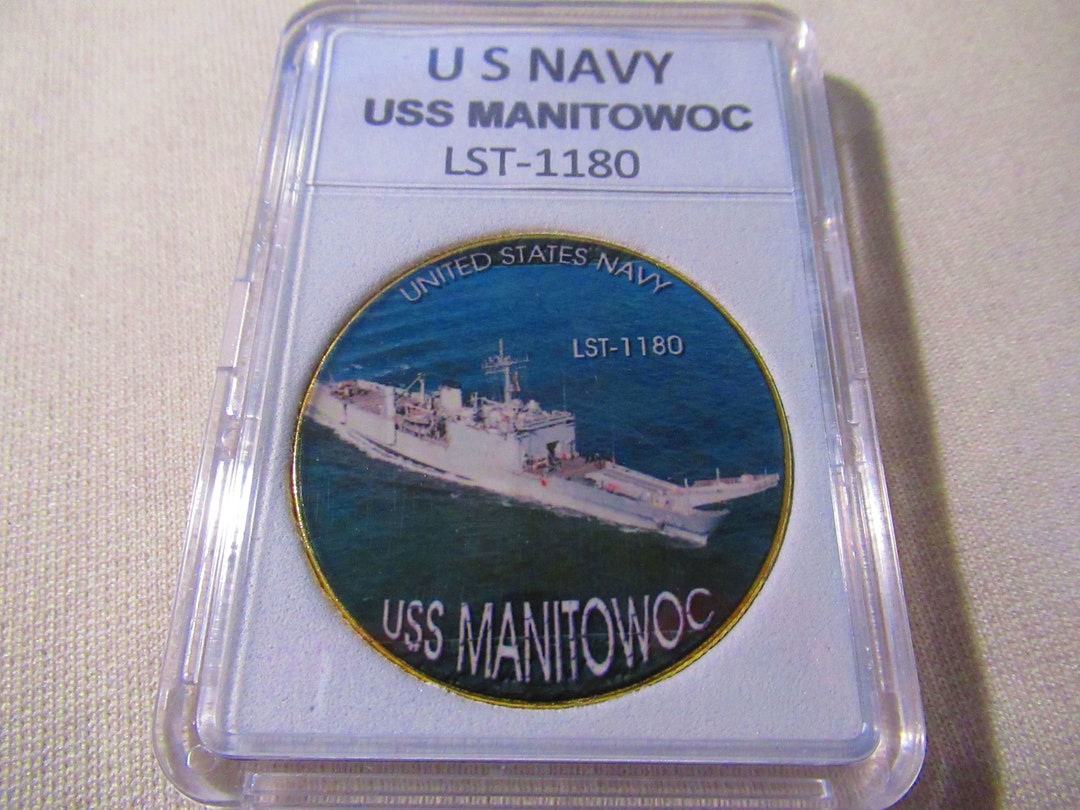 U S Navy - USS MANITOWOC (LST-1180) Challenge Coin - Etsy
