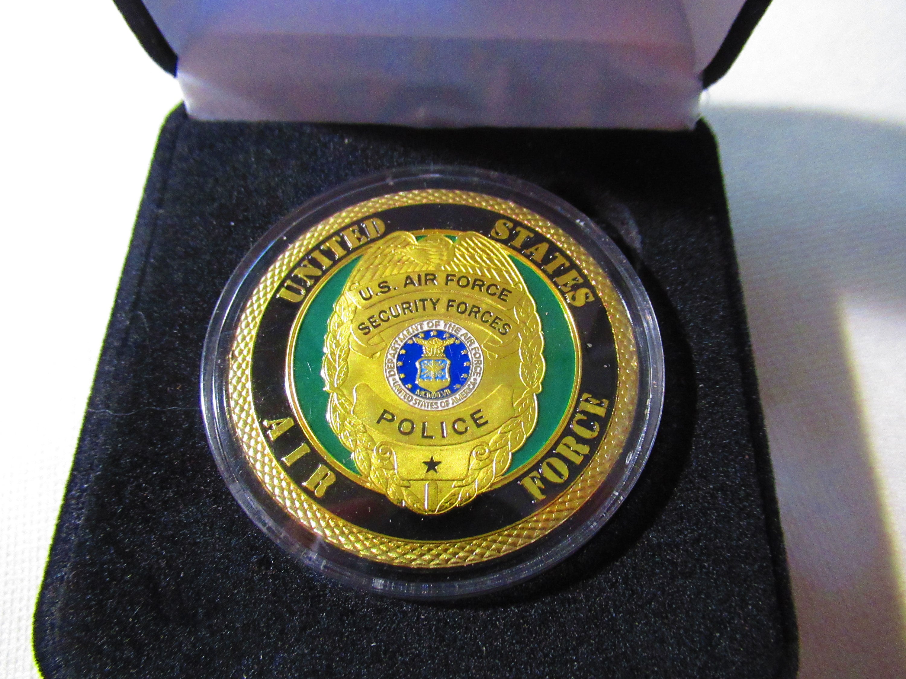United States Air Force SECURITY FORCES POLICE Challenge Coin | Etsy