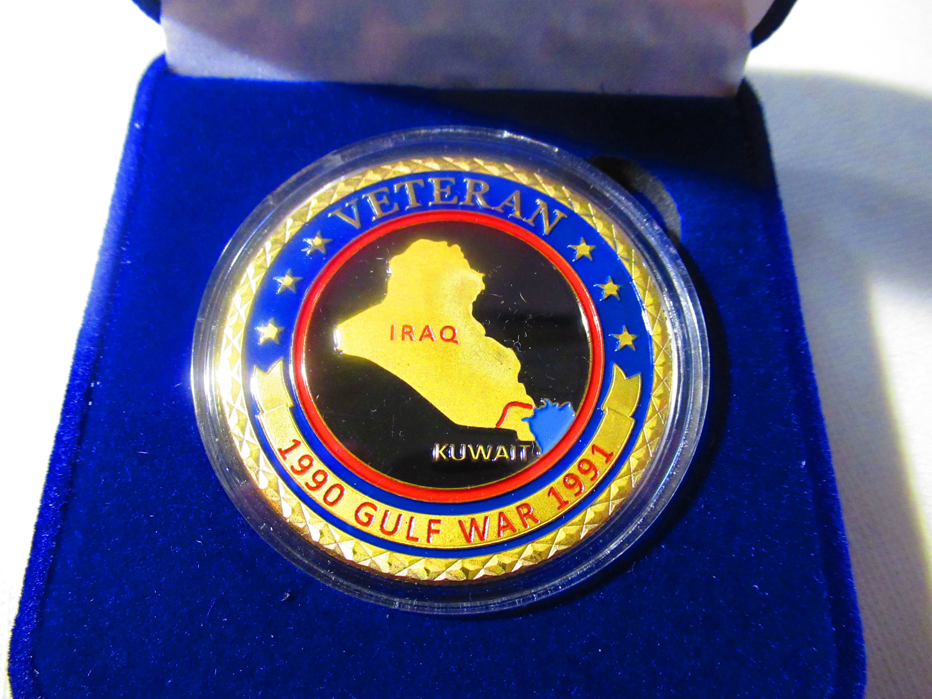 PERSIAN GULF WAR Veteran Challenge Coin - Etsy