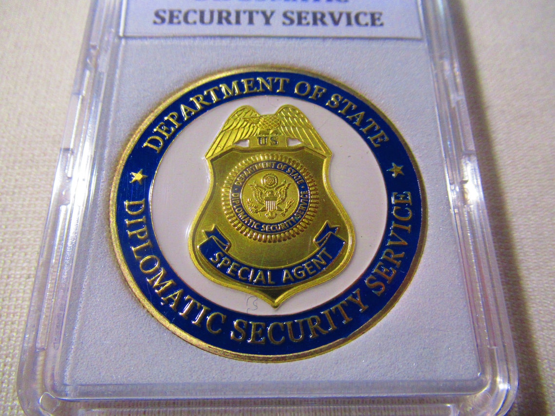 Department of State Diplomatic Security Service Challenge Coin - Etsy