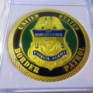 CUSTOMS and BORDER PATROL Challenge Coin - Etsy