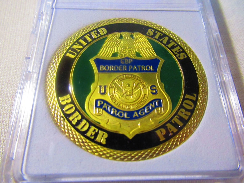 CUSTOMS and BORDER PATROL Challenge Coin - Etsy