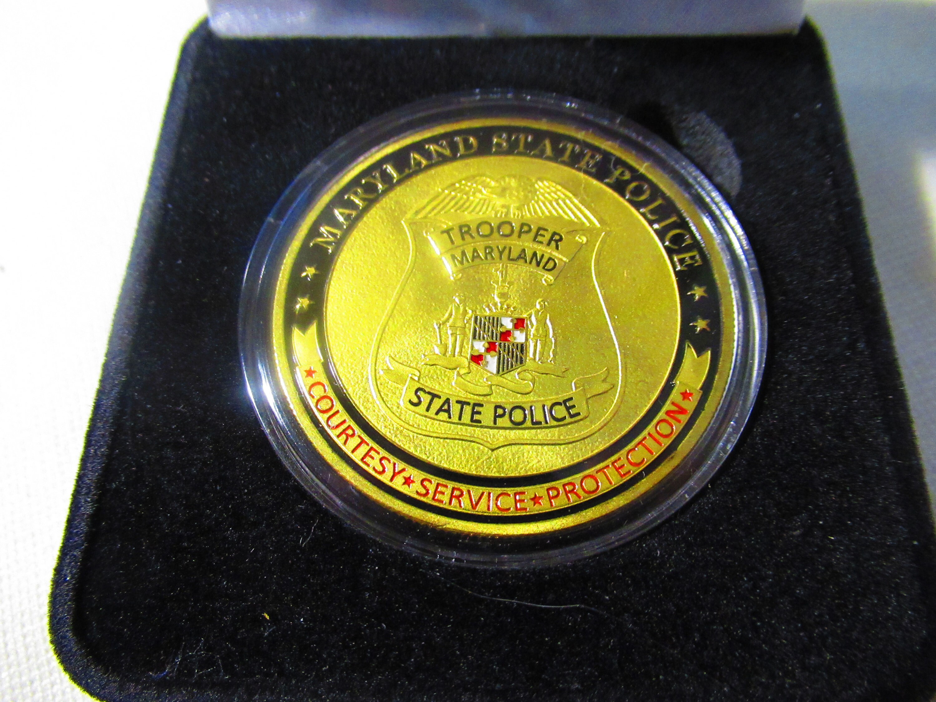 MARYLAND STATE POLICE Challenge Coin - Etsy UK
