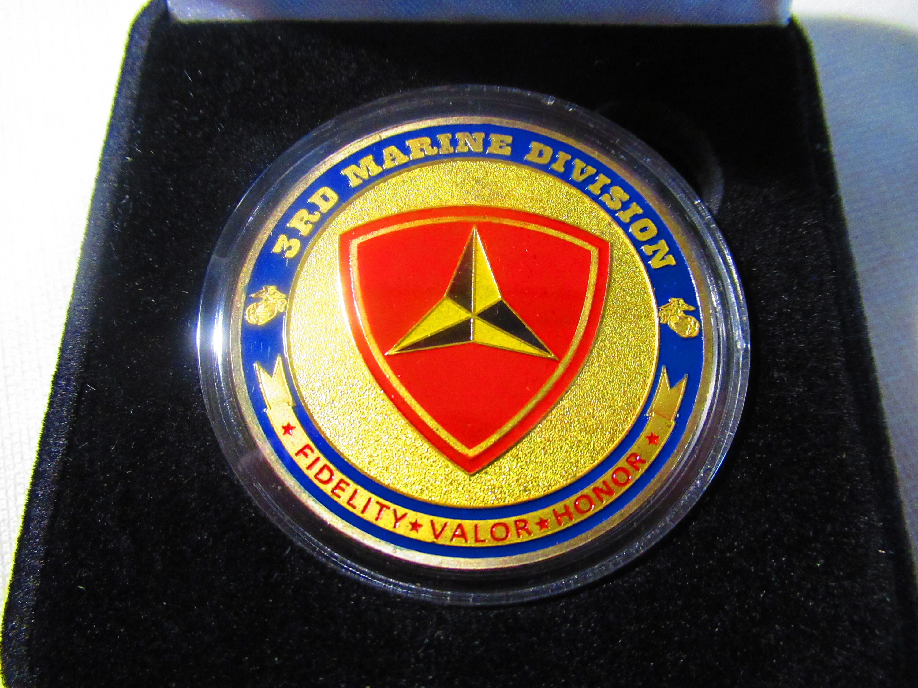 U S Marine Corps 3rd MARINE DIVISION Challenge Coin | Etsy