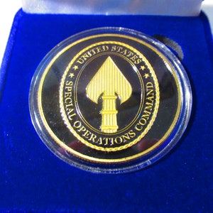 United States Special Operations Command Challenge Coin - Etsy