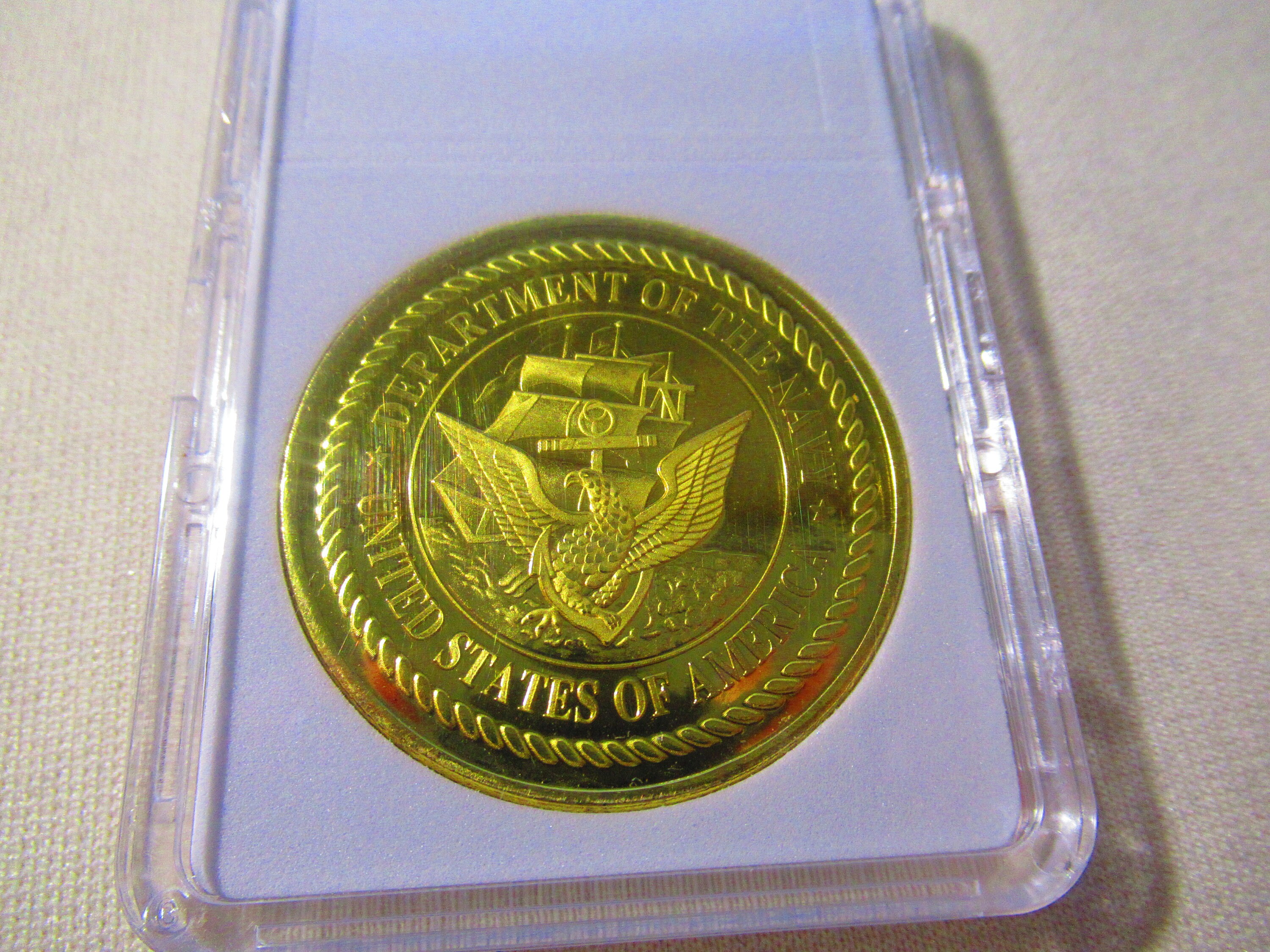 U S Navy USS DULUTH LPD-6 Challenge Coin | Etsy