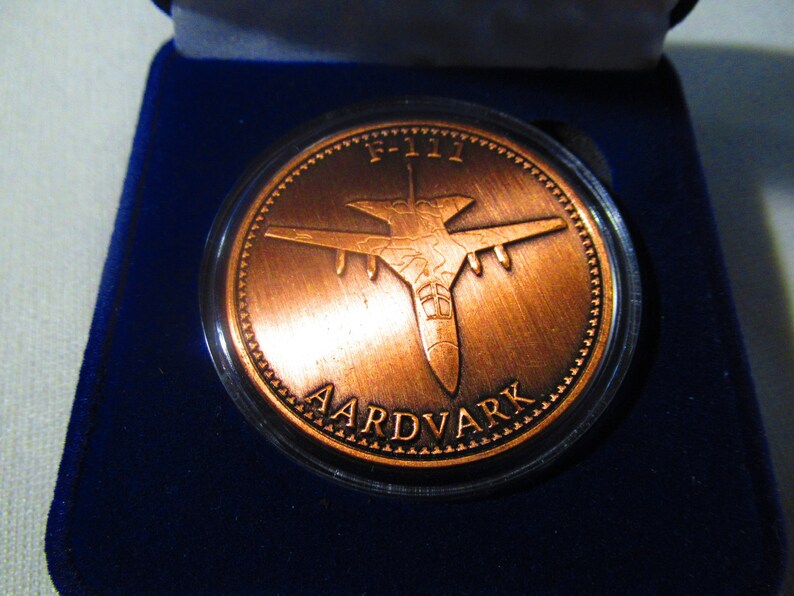 U S Air Force F-111 AARDVARK (COPPER) Challenge Coin - Etsy