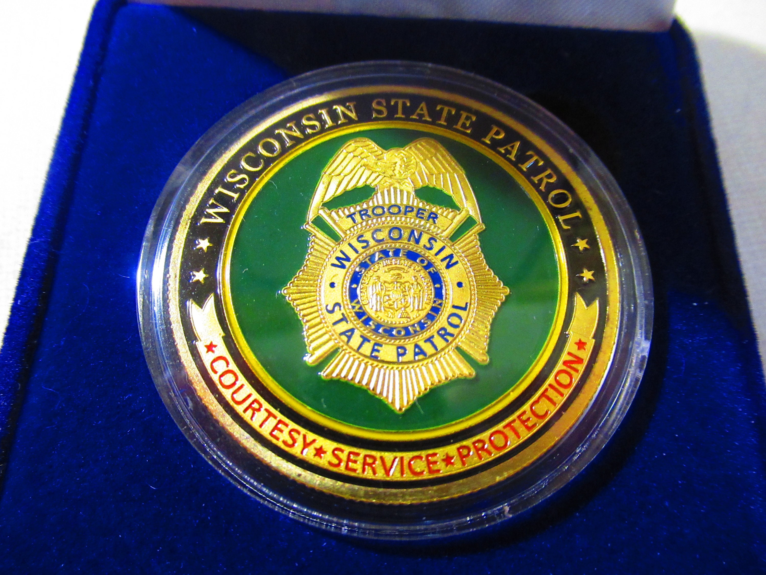 WISCONSIN STATE PATROL Challenge Coin - Etsy
