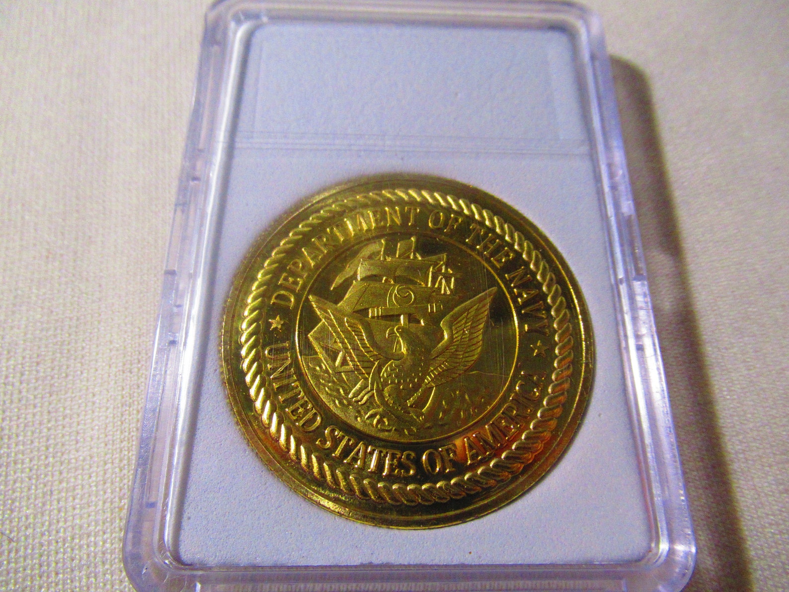 U S NAVY - USS Missouri (BB-63) Challenge Coin - Etsy