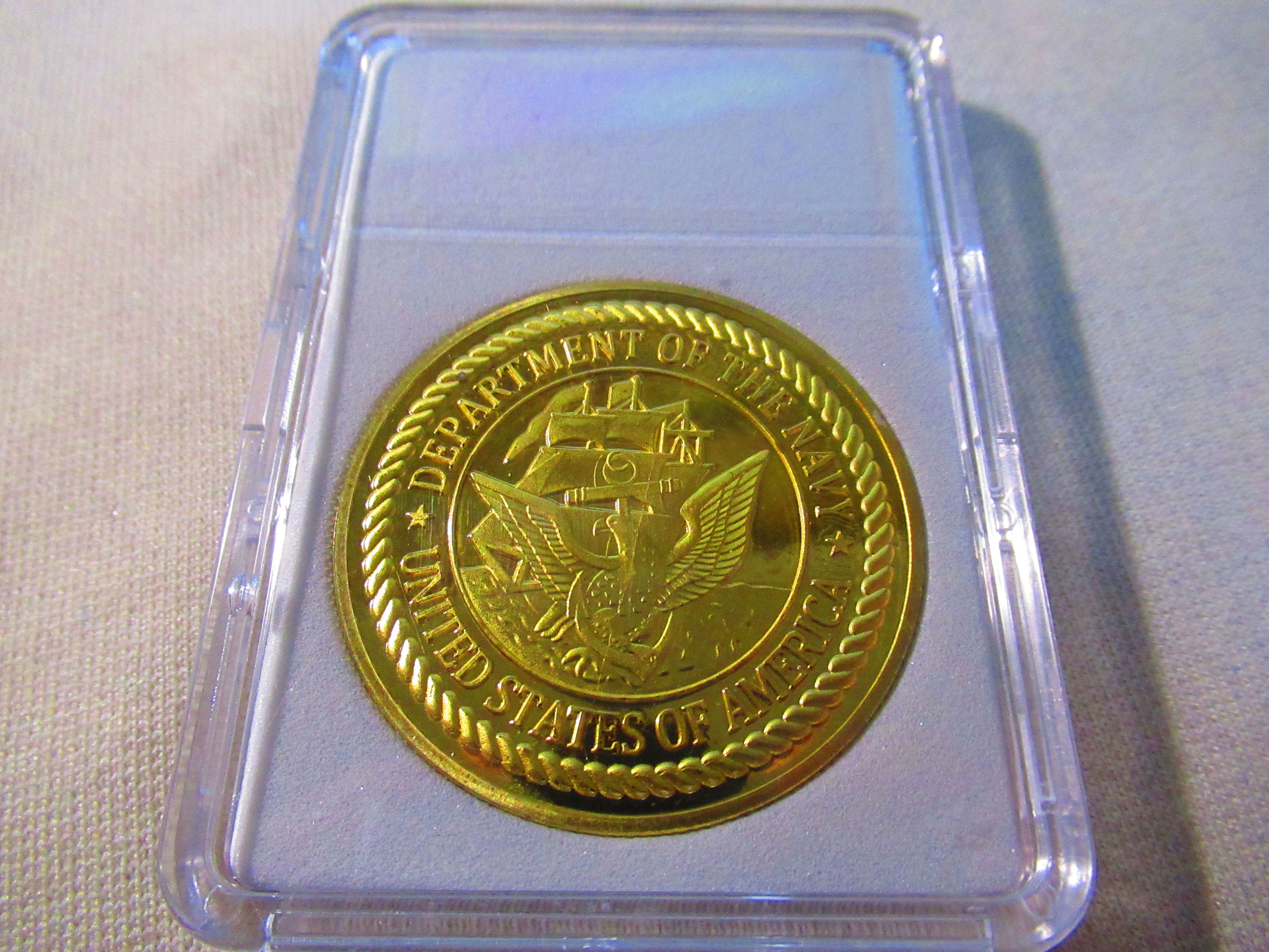 U S Navy USS TUSCALOOSA LST-1187 Challenge Coin | Etsy