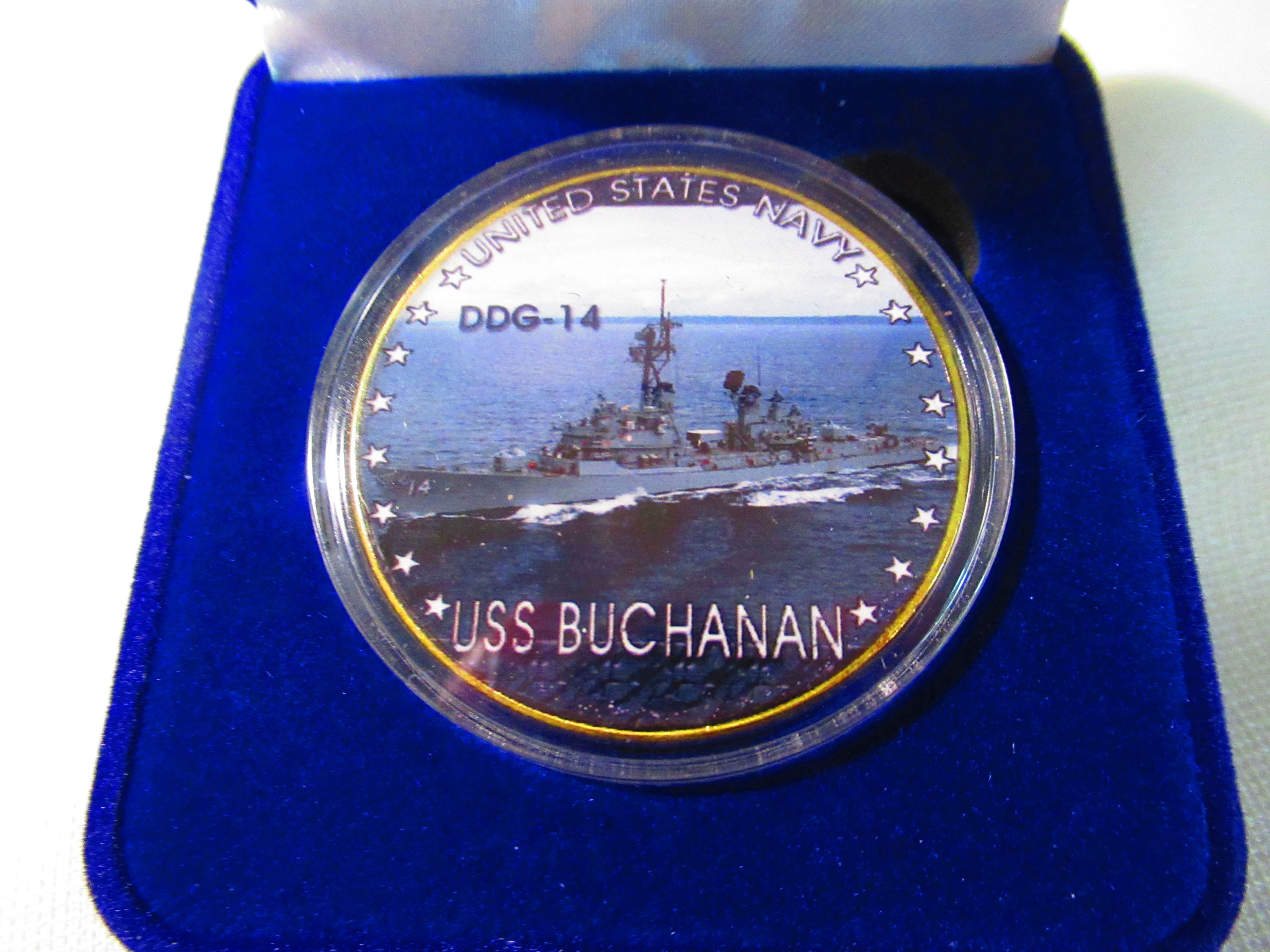 U S Navy - USS BUCHANAN (DDG-14) Challenge Coin - Etsy