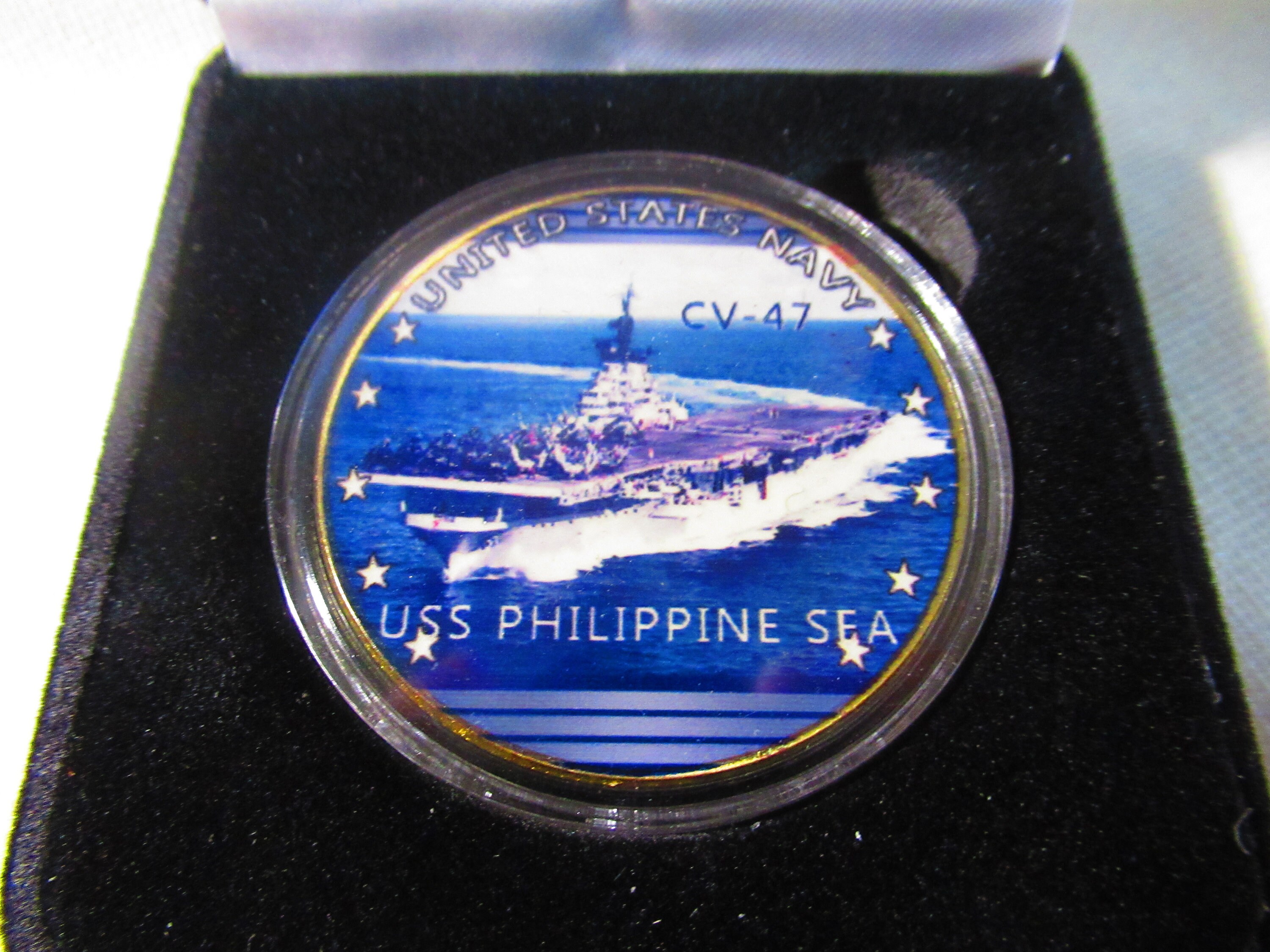 U S Navy - USS Philippine Sea CV-47 Challenge Coin - Etsy