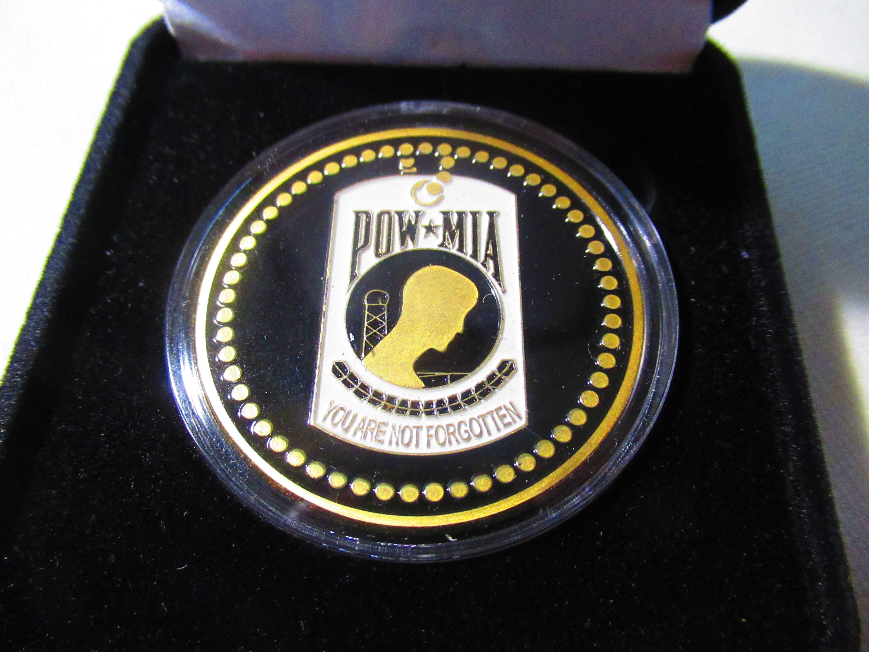 POW / MIA you Are Not Forgotten Challenge Coin | Etsy
