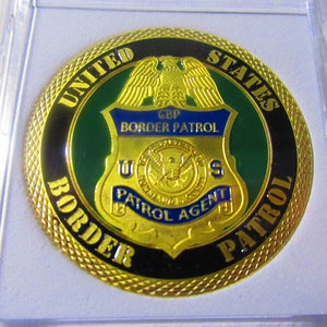 CUSTOMS and BORDER PATROL Challenge Coin - Etsy