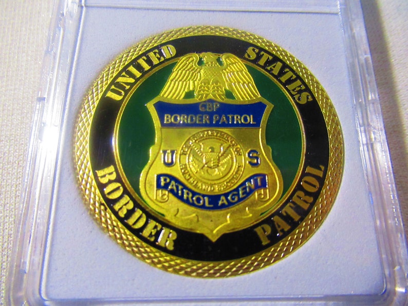 CUSTOMS and BORDER PATROL Challenge Coin - Etsy