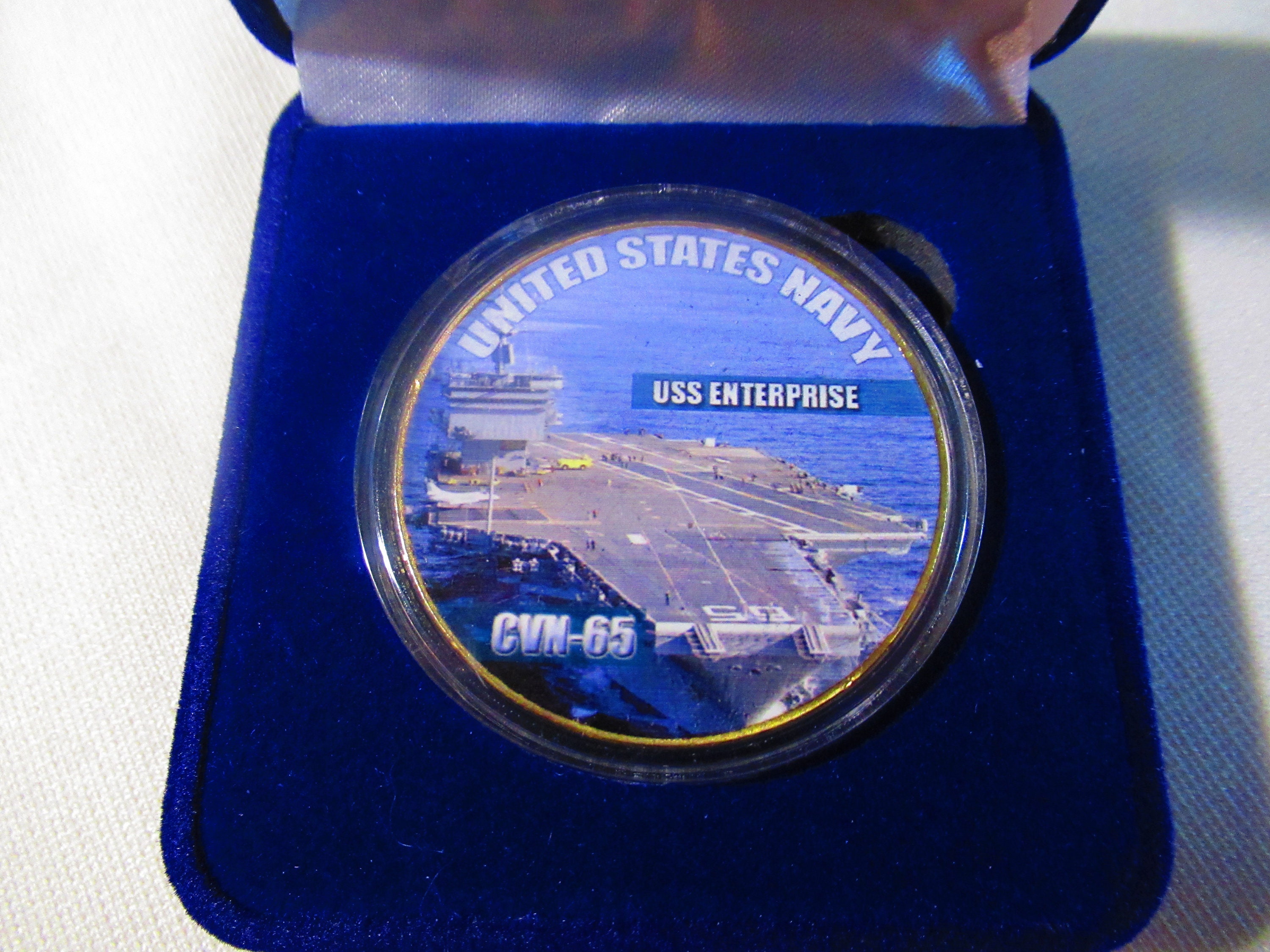 Art & Collectibles CVN-65 USS Enterprise Reactor Dept Decom Crew Navy ...