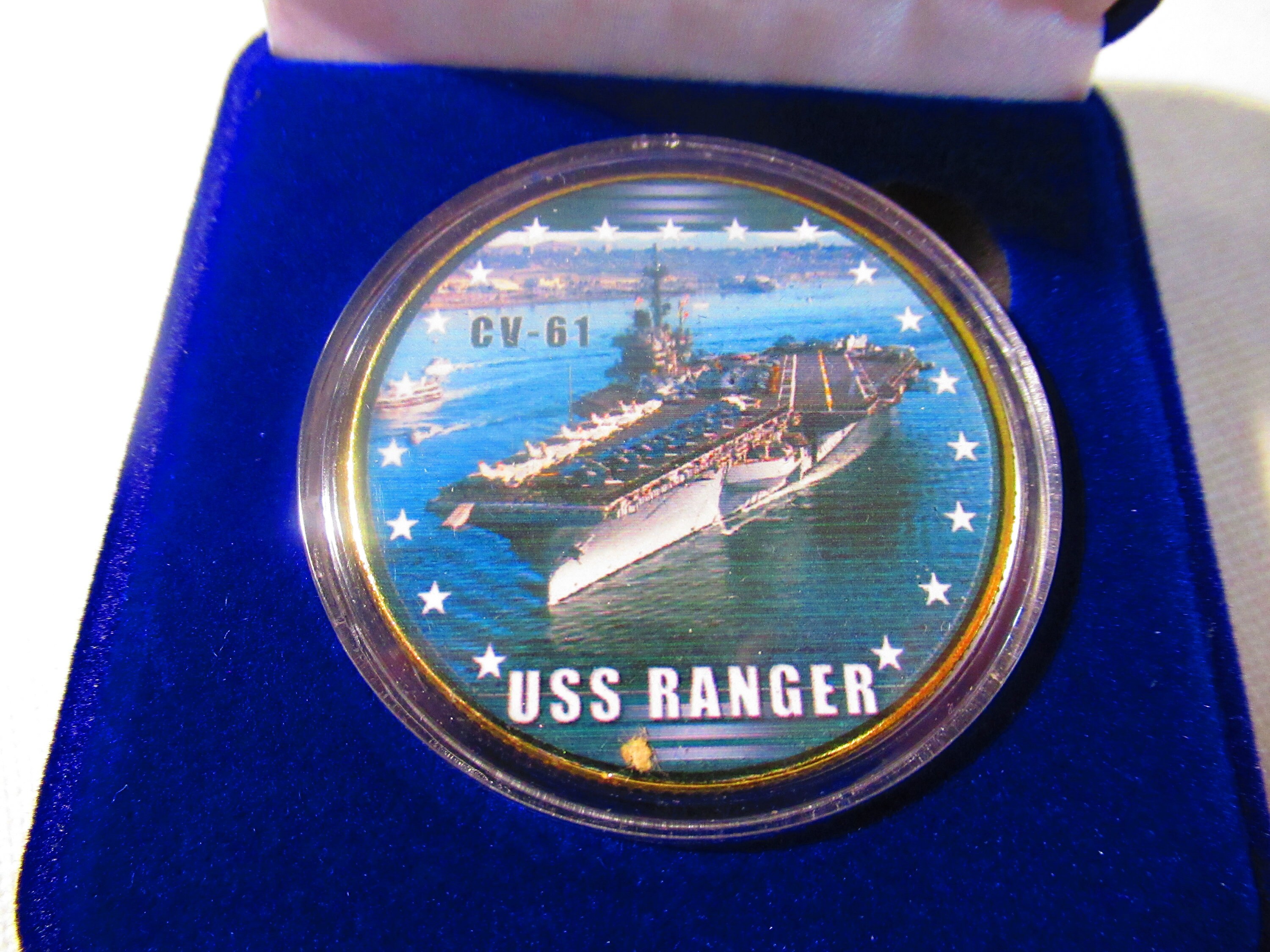 U S Navy USS RANGER CV-61 Challenge Coin | Etsy